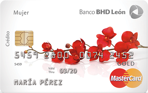 Mastercard Gold Mujer - Banco BHD León - Rexi