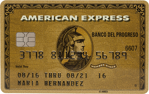 American Express Gold - Banco del Progreso - Rexi