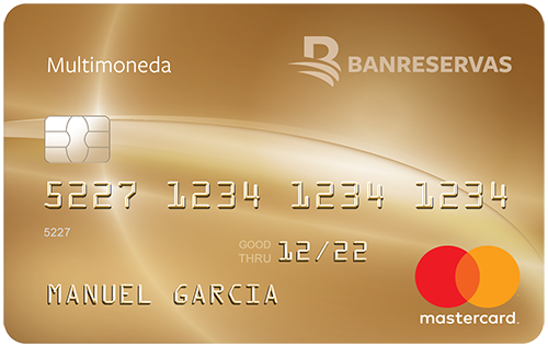 Mastercard Gold Multimoneda - Banreservas - Rexi